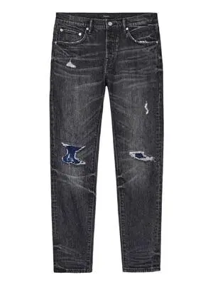 PURPLE BRAND P001 Distressed Jeans - Black