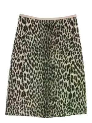 MAX MARA Trionfo Leopard-print Midi Skirt