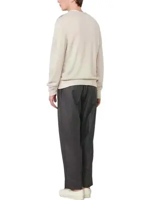 Officine Générale Mycrew Crew-neck Sweater - Neutrals