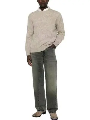 SUNFLOWER Crew-neck Knit Sweater - Neutrals