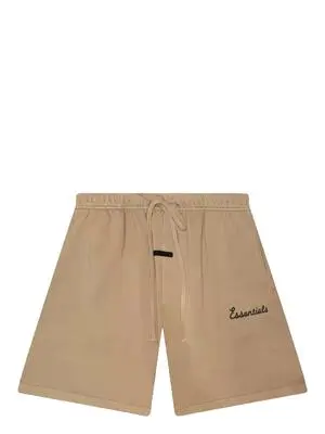 Fear Of God Essentials Logo-print Shorts - Neutrals