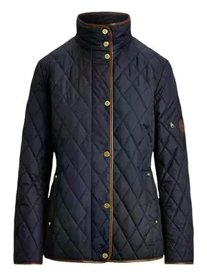Ralph Lauren Quilted Button-up Jacket - Blue