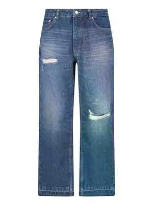 REPRESENT Heaton Distressed Whiskered Jeans