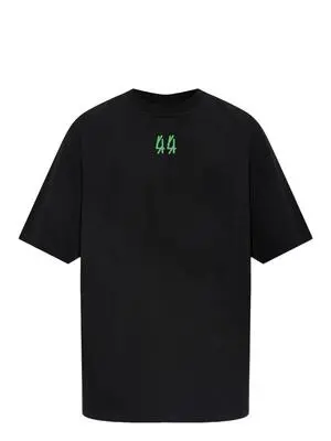 44 LABEL GROUP Graphic-print T-shirt - Black