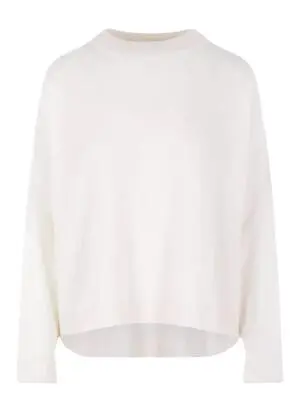 Dusan Oversized Cashmere Sweatshirt - White