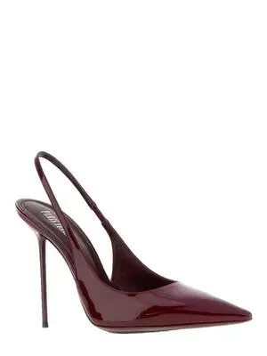 Paris Texas Lidia Slingback Pumps Red