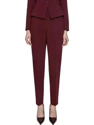 NISSA High-waisted Pants - Red