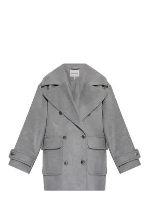Munthe Vetch Double-breasted Coat - Grey