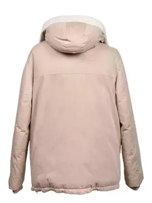 BRUNELLO CUCINELLI Quilted Shearling-lined Parka Jacket