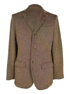 Ralph Lauren Rugby Herringbone Blazer - Brown