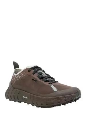 NORDA 001a Logo-print Panelled Sneakers - Brown