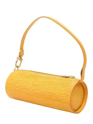 LOUIS VUITTON 1998 Epi Papillon Pochette Handbag Yellow