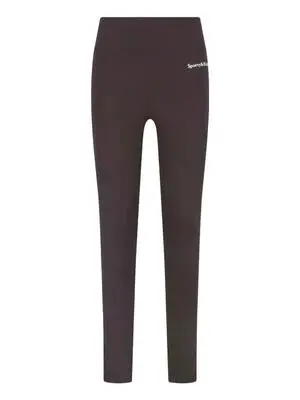 Sporty & Rich Logo-print Leggings - Brown