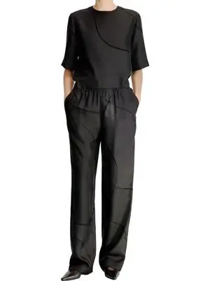 LOULOU DE SAISON Viki Elasticated Trousers