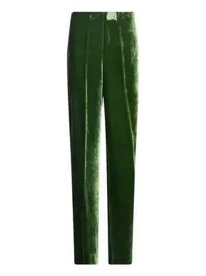 P.A.R.O.S.H Velvet Pleated Trousers