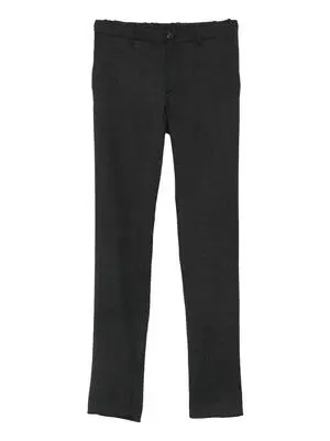 Incotex Houndstooth-pattern Tailored Trousers - Grey