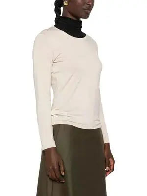 VELA SHOP Round-neck Long-sleeve Top