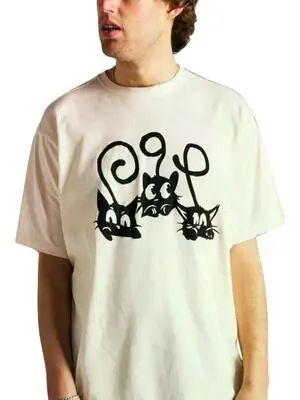 POP TRADING COMPANY Pop Tails Graphic-print T-shirt - Neutrals