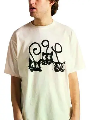 POP TRADING COMPANY Pop Tails Graphic-print T-shirt - Neutrals
