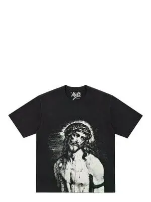 MELT Graphic-print T-shirt - Black