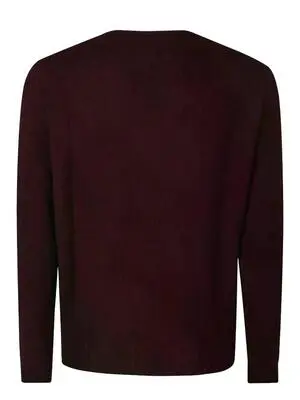 FILIPPO DE LAURENTIIS Crew-neck Wool Sweater - Red