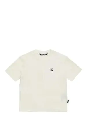 Palm Angels Crew-neck T-shirts - Neutrals