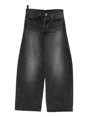 SSSTEIN Deformation Wide-leg Jeans - Grey