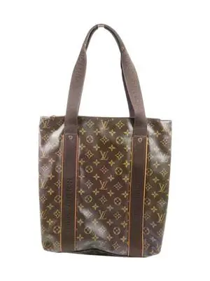 LOUIS VUITTON Cabas Beaubourg Monogram Tote Bag - Brown