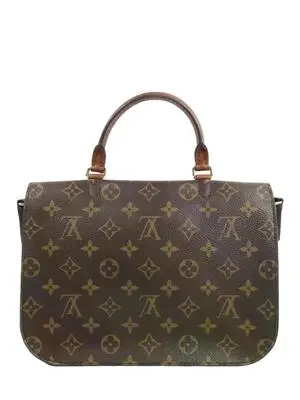 LOUIS VUITTON Vanguard Monogram Shoulder Bag Brown