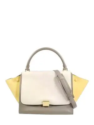 Celine Medium Trapeze Tote Bag - Grey