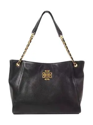 Tory Burch Britten Chain-link Shoulder Bag - Black