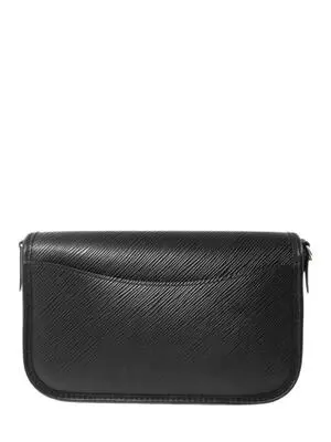 LOUIS VUITTON Buci Epi Leather Shoulder Bag - Black
