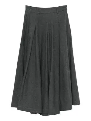 BY MALENE BIRGER Eden Pleated A-line Midi Skirt