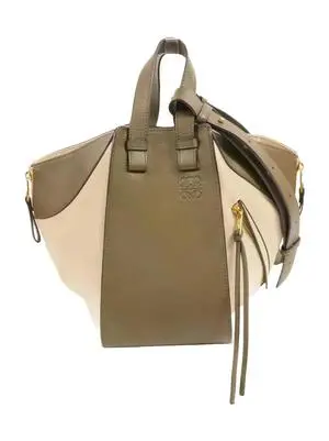 Loewe Medium Hammock Two-way Shoulder Bag Green