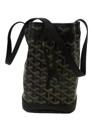 Goyard Pm Petit Flot Bucket Bag - Black