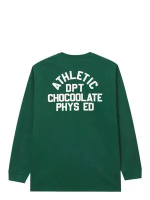 CHOCOOLATE Logo-print Long-sleeve T-shirt - Green