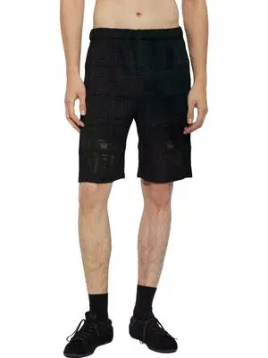 Issey Miyake Pleated Shorts - Black