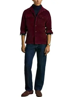 Polo Ralph Lauren Classic-fit Corduroy Shirt - Red