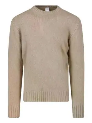 Aspesi Crewneck Wool Sweater Neutrals