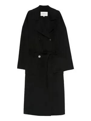 ERIC BOMPARD Belted Double-breasted Coat