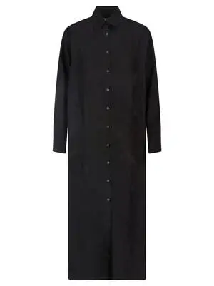 UMA WANG Damask-pattern Maxi Dress