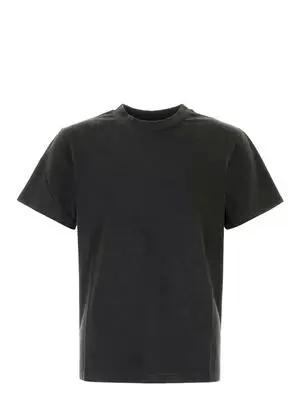 ENTIRE STUDIOS Washed-effect T-shirt - Black