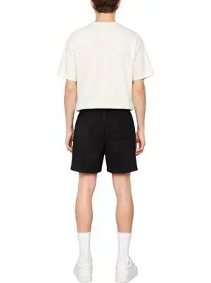 MELT Graphic-print Drawstring Shorts - Black