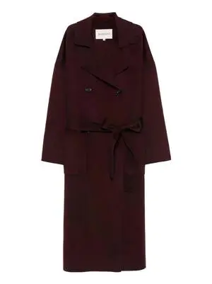 ERIC BOMPARD Double-breasted Belted Coat