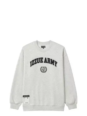 Izzue Logo-print Sweatshirt - Grey