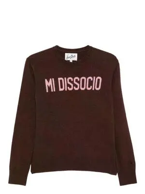 MC2 SAINT BARTH New Queen Intarsia-knit Sweater - Brown