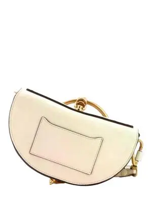 Chloé Nile Leather Mini Crossbody Bag - Neutrals
