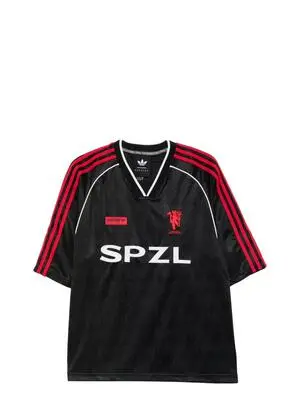 Adidas X Manchester United V-neck T-shirt - Black