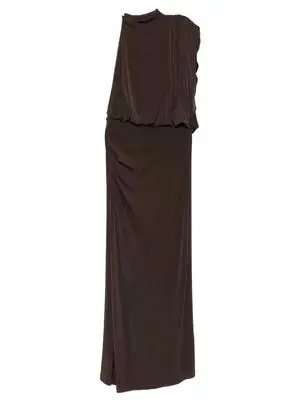RAME One-shoulder Draped Maxi Dress