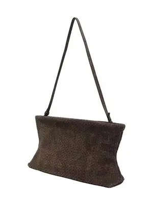 Marsèll Dipi Woven-design Clutch Bag - Brown